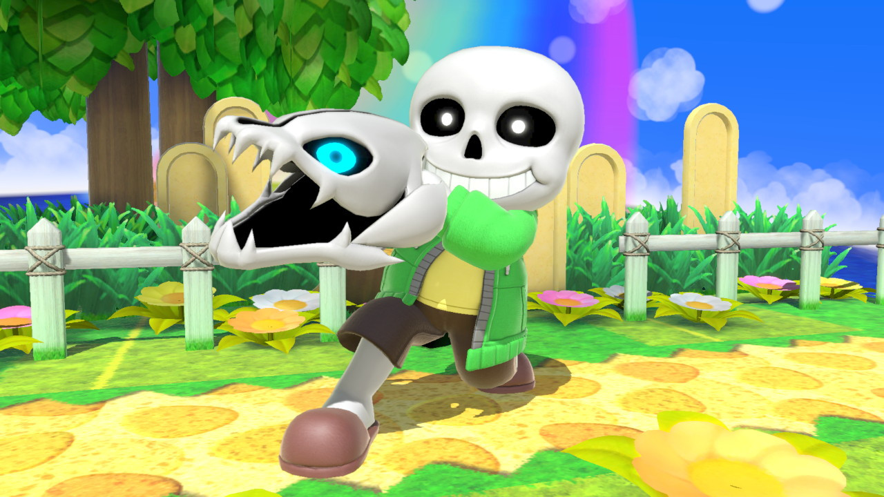 Sans Costume Recolors Mod for Super Smash Bros. Ultimate | SSBU Mods