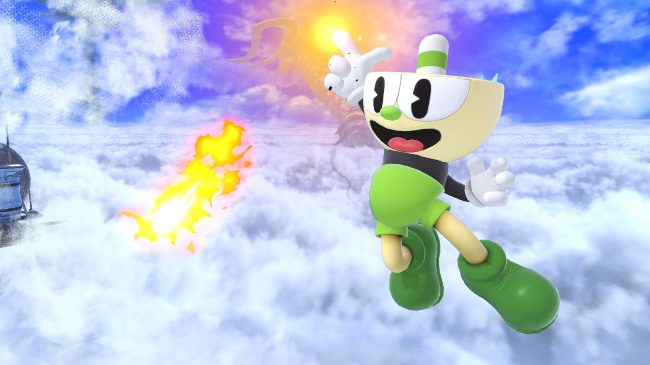 Cuphead Costume Recolors Mod for Super Smash Bros. Ultimate | SSBU Mods