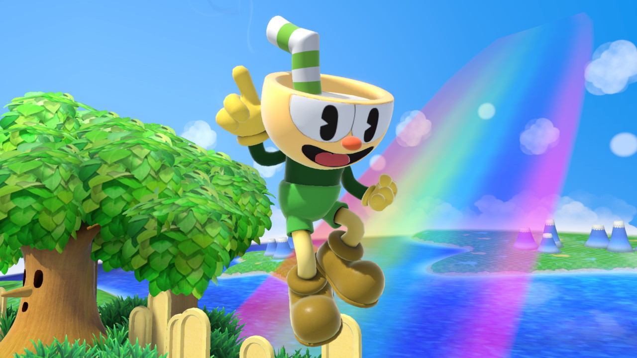 Cuphead Costume Recolors Mod for Super Smash Bros. Ultimate | SSBU Mods