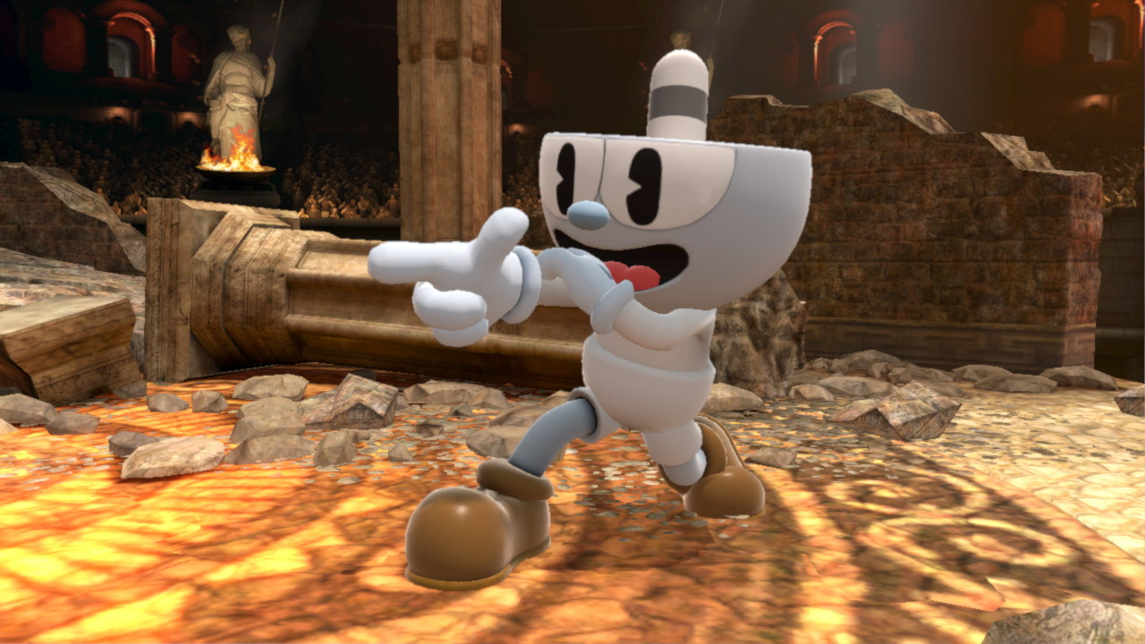 Cuphead Costume Recolors Mod for Super Smash Bros. Ultimate | SSBU Mods