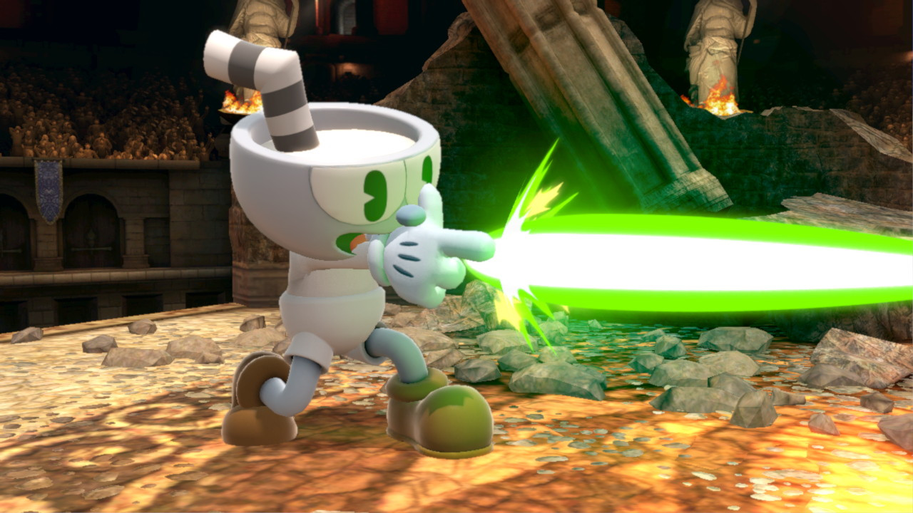 Cuphead Costume Recolors Mod for Super Smash Bros. Ultimate | SSBU Mods