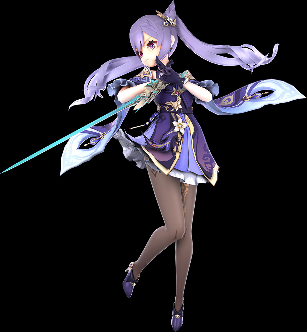 Hu Tao/Keqing Genshin Impact Ui [Super Smash Bros. Ultimate] [Mods]