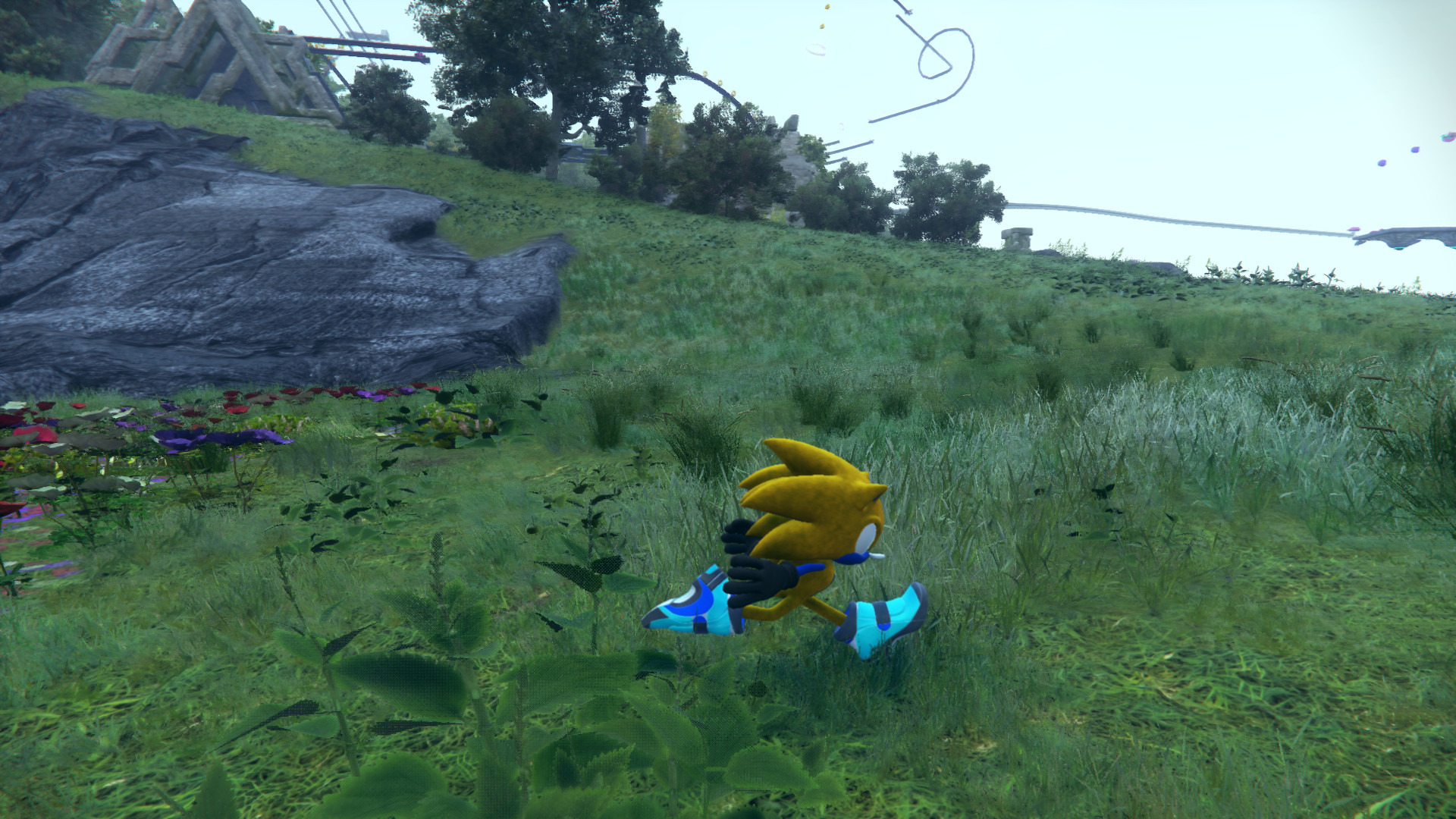 Inverted Sonic Mod for Sonic Frontiers | Frontiers Mods