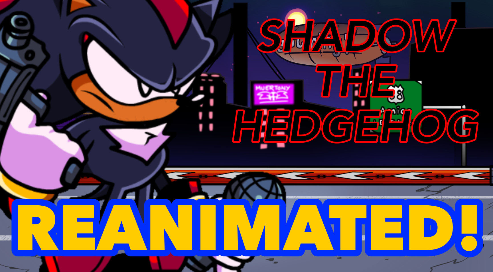 Shadow the Hedgehog REANIMATED [Friday Night Funkin'] [Mods]