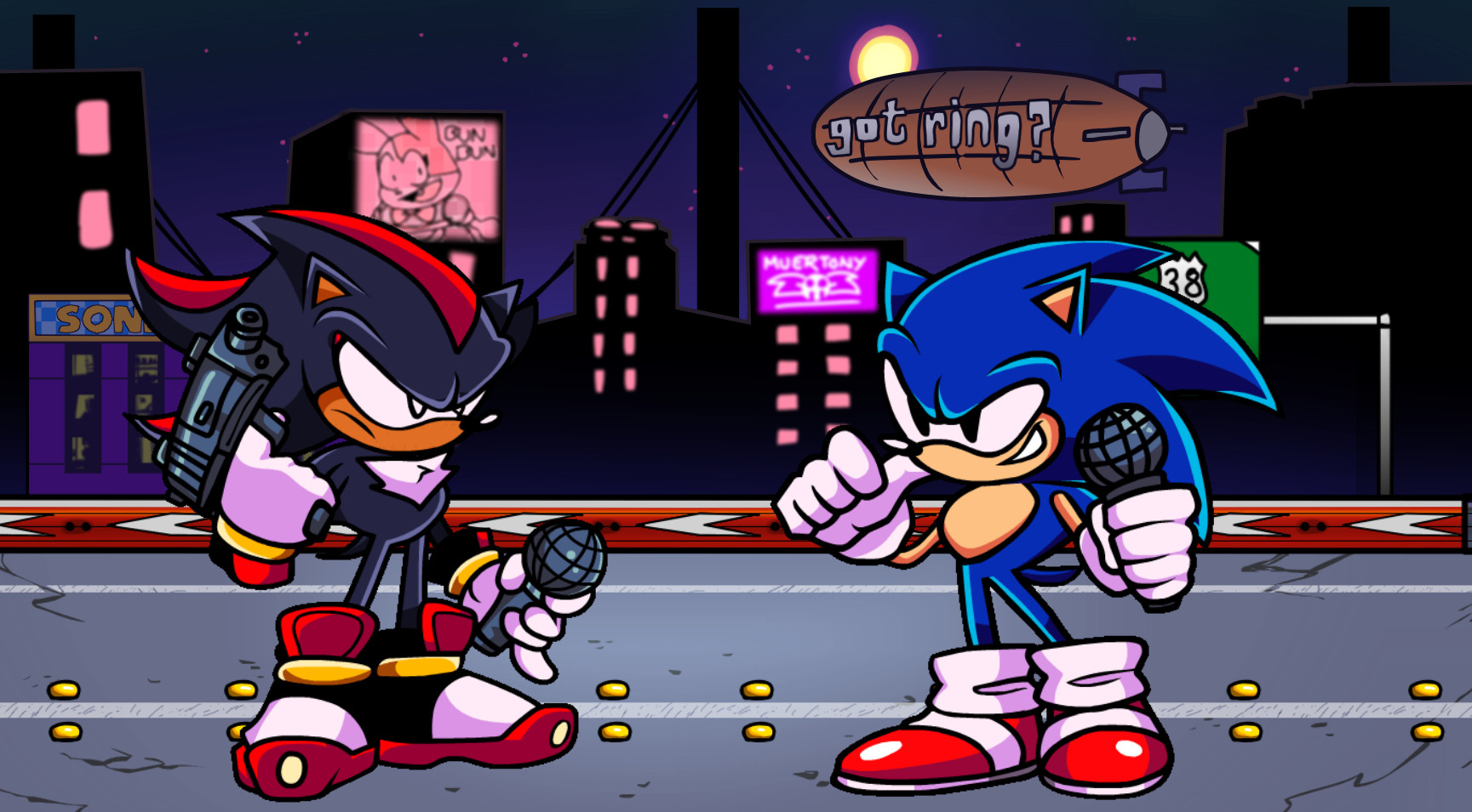 Shadow the Hedgehog REANIMATED [Friday Night Funkin'] [Mods]