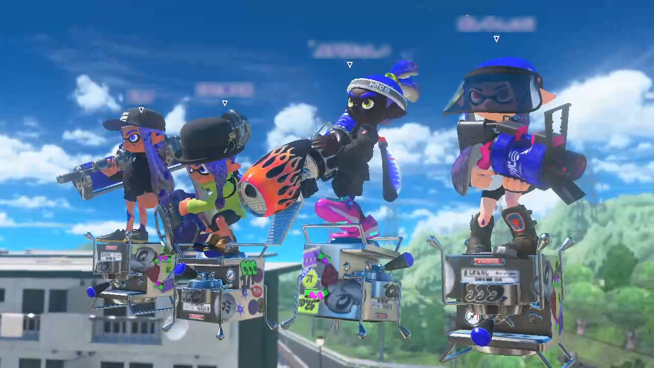 Graffitied Spawn Drones! Mod for Splatoon 3 | Splatoon 3 Mods