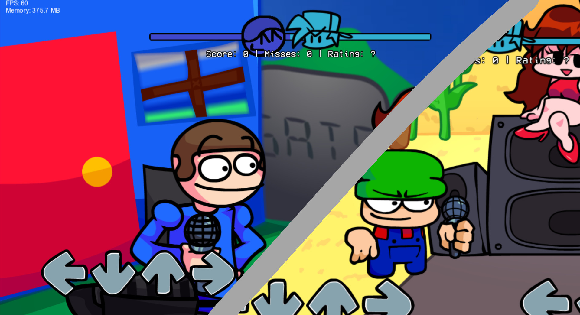 VS. Dave and Bambi: Poopii Shard-Fard V1 [Friday Night Funkin'] [Mods]