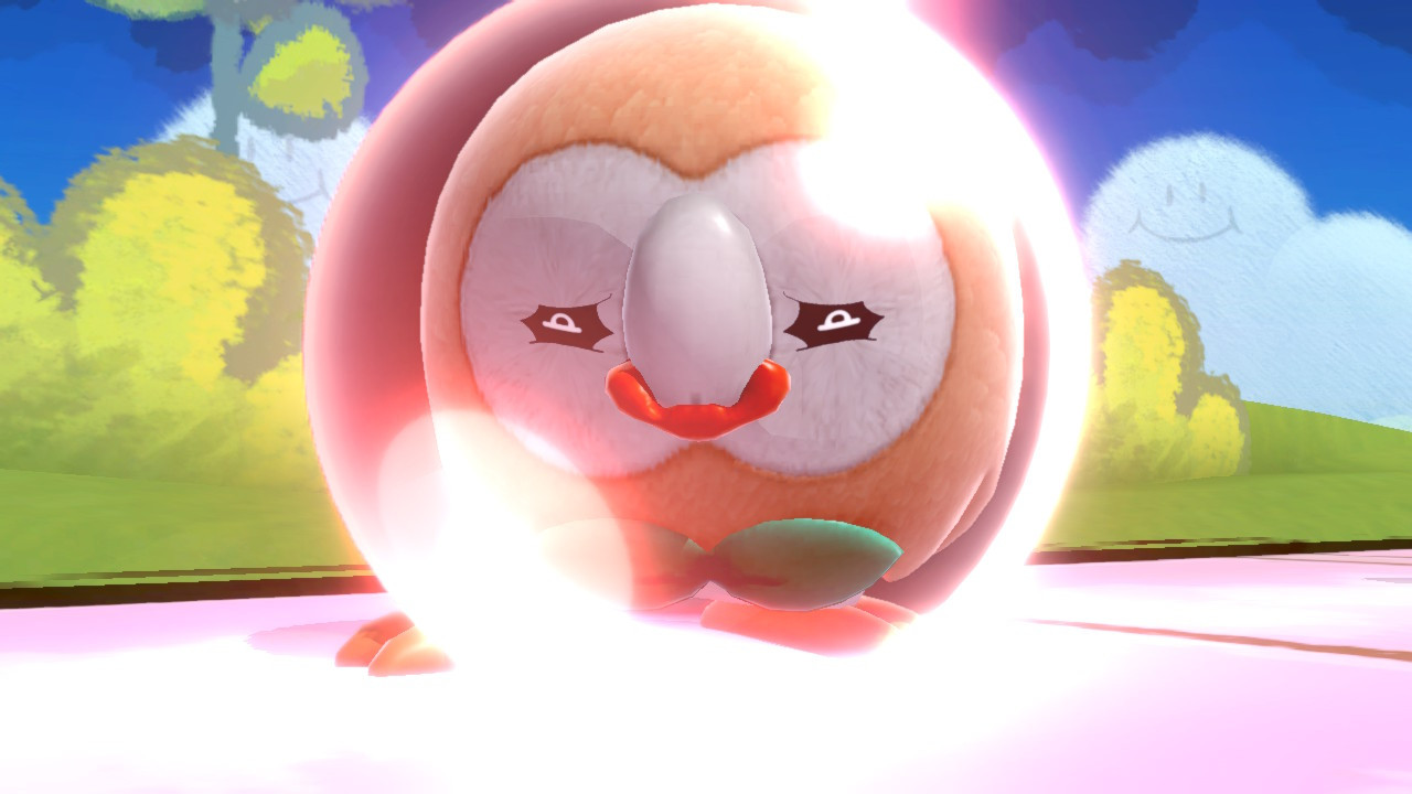 Rowlet v2.1 (Wi-Fi Safe!-All 73 animations) Mod for Super Smash Bros ...