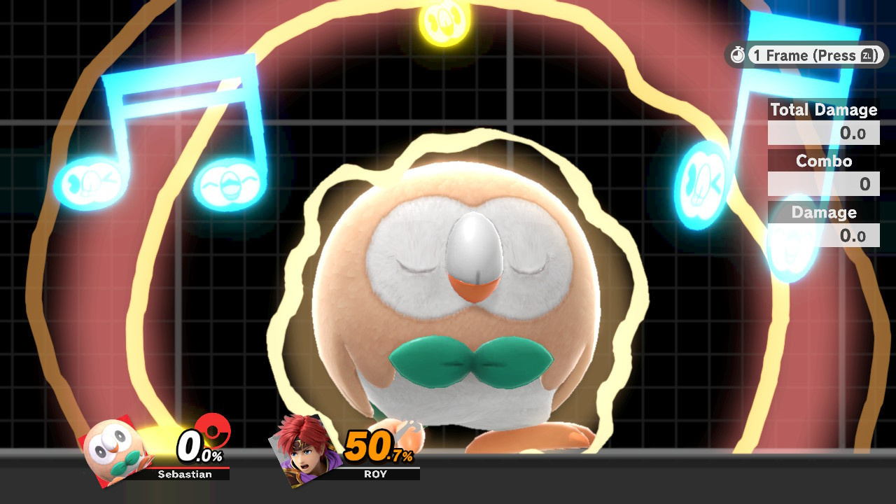 Rowlet v2.1 (Wi-Fi Safe!-All 73 animations) Mod for Super Smash Bros ...