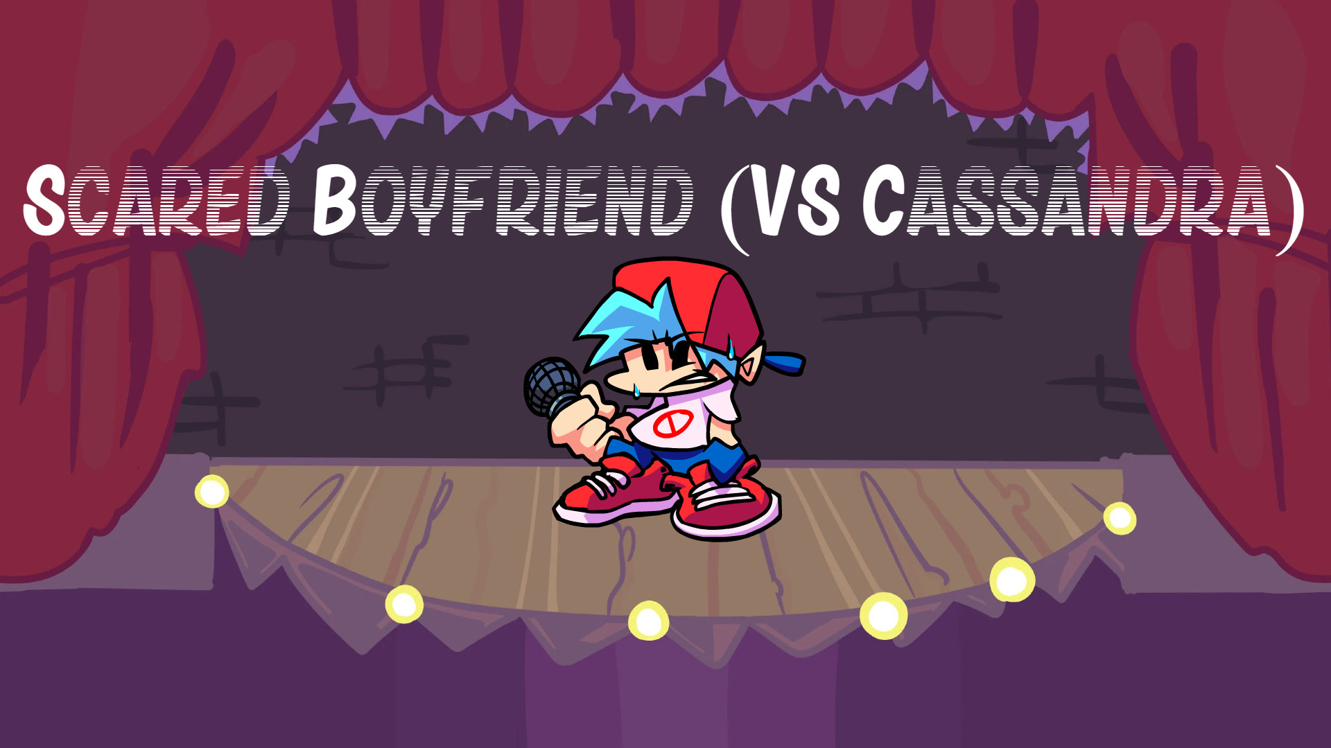 Scared Boyfriend (VS Cassandra) Mod for Friday Night Funkin' | FNF Mods