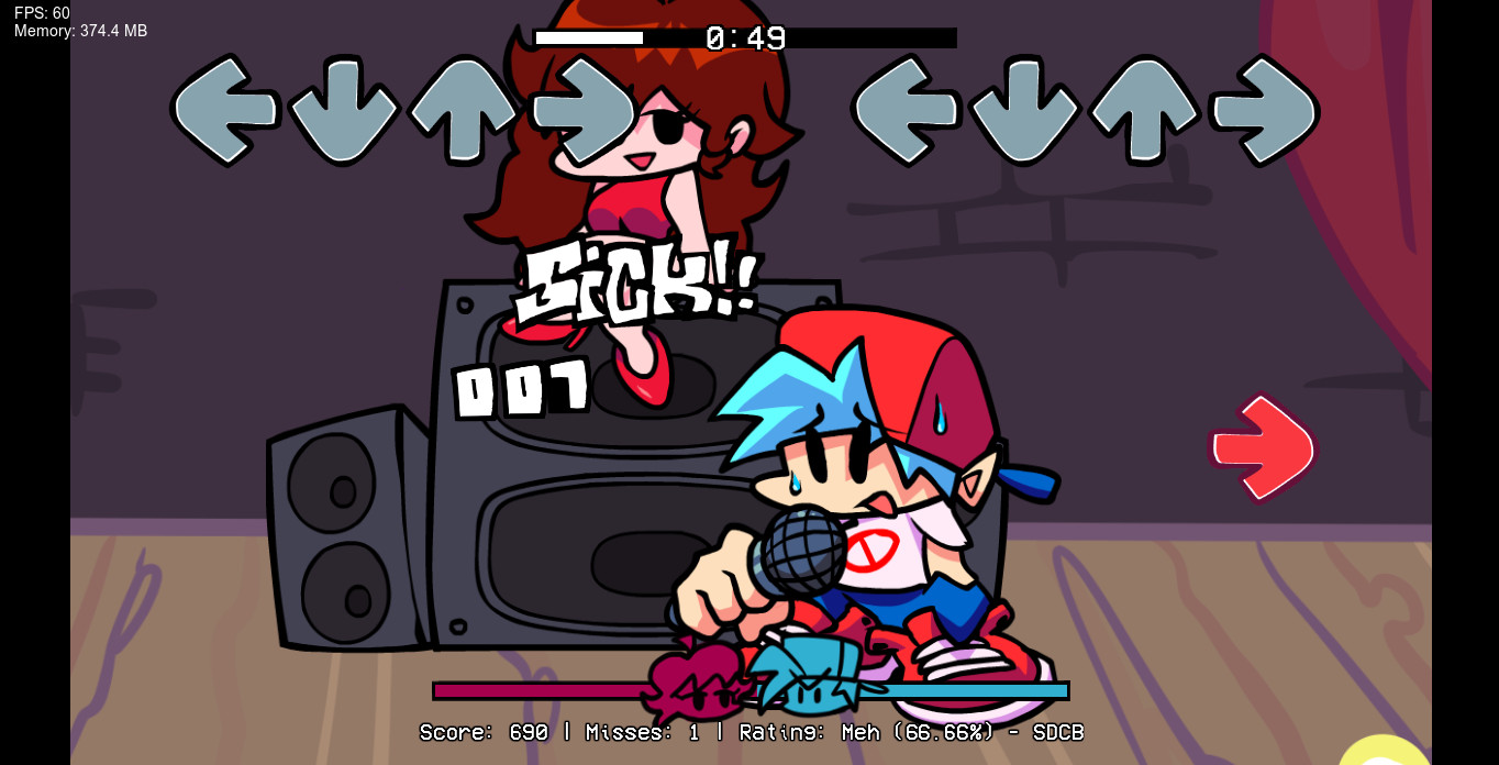 Scared Boyfriend (VS Cassandra) Mod for Friday Night Funkin' | FNF Mods