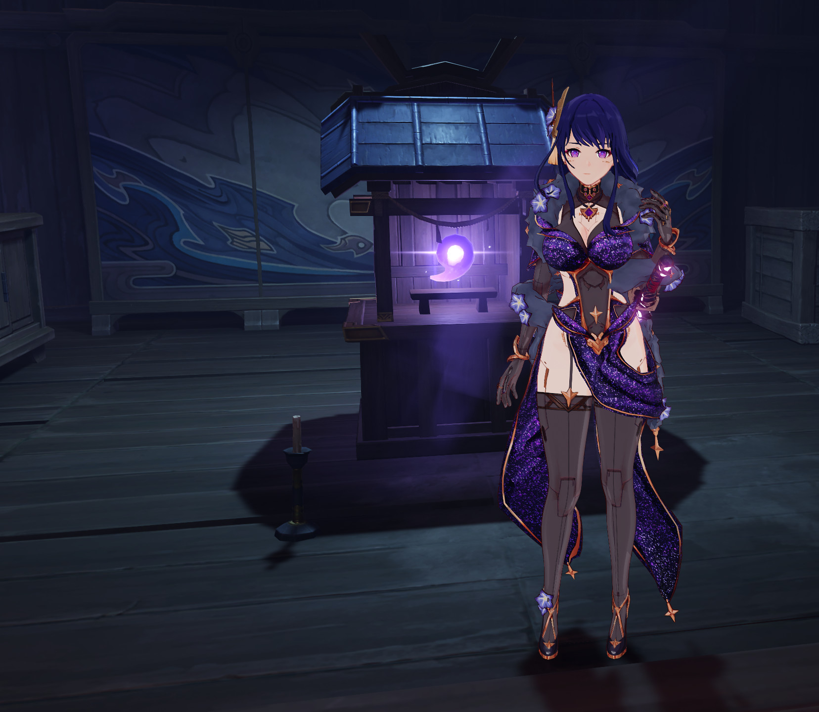 Cyberpunk Raiden Shogun Series Mod for Genshin Impact | GI Mods