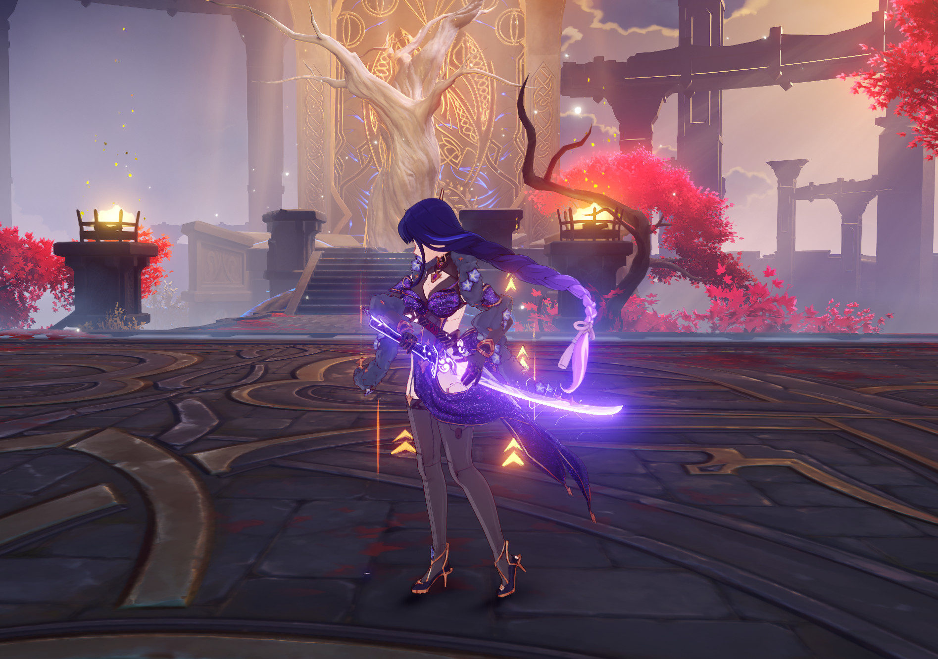 Cyberpunk Raiden Shogun Series Mod for Genshin Impact | GI Mods