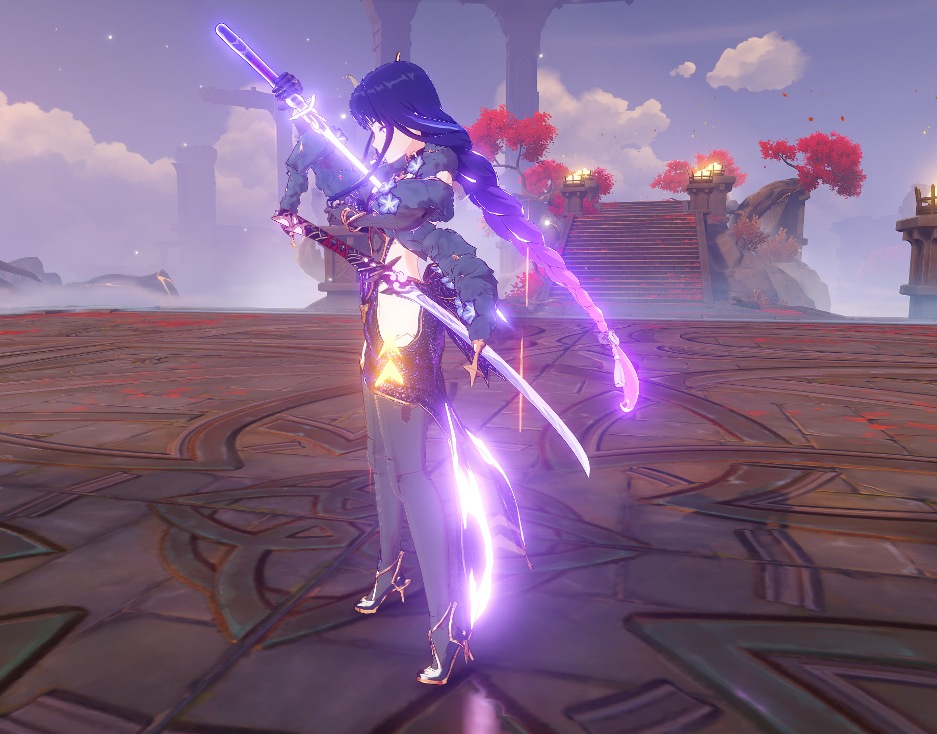 Cyberpunk Raiden Shogun Series Mod for Genshin Impact | GI Mods