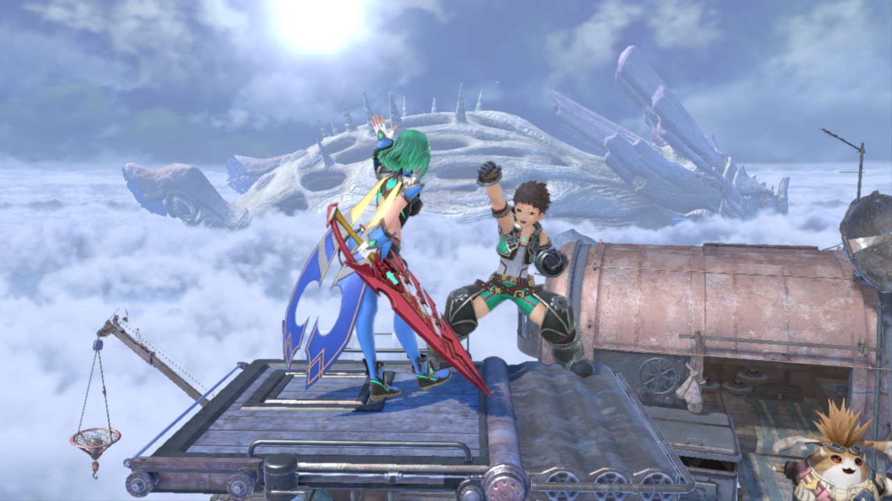 Blue Sky Pyra and Carbon Mythra (With UI) Mod for Super Smash Bros ...