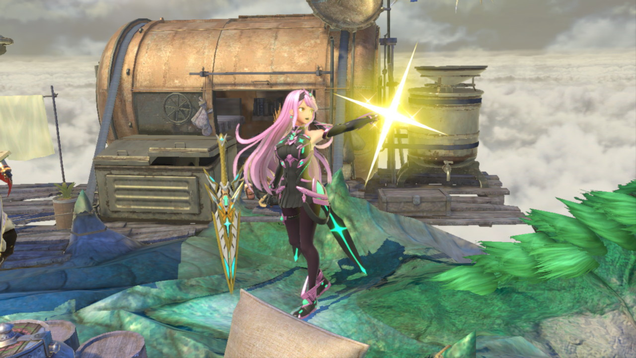 Blue Sky Pyra and Carbon Mythra (With UI) [Super Smash Bros. Ultimate ...