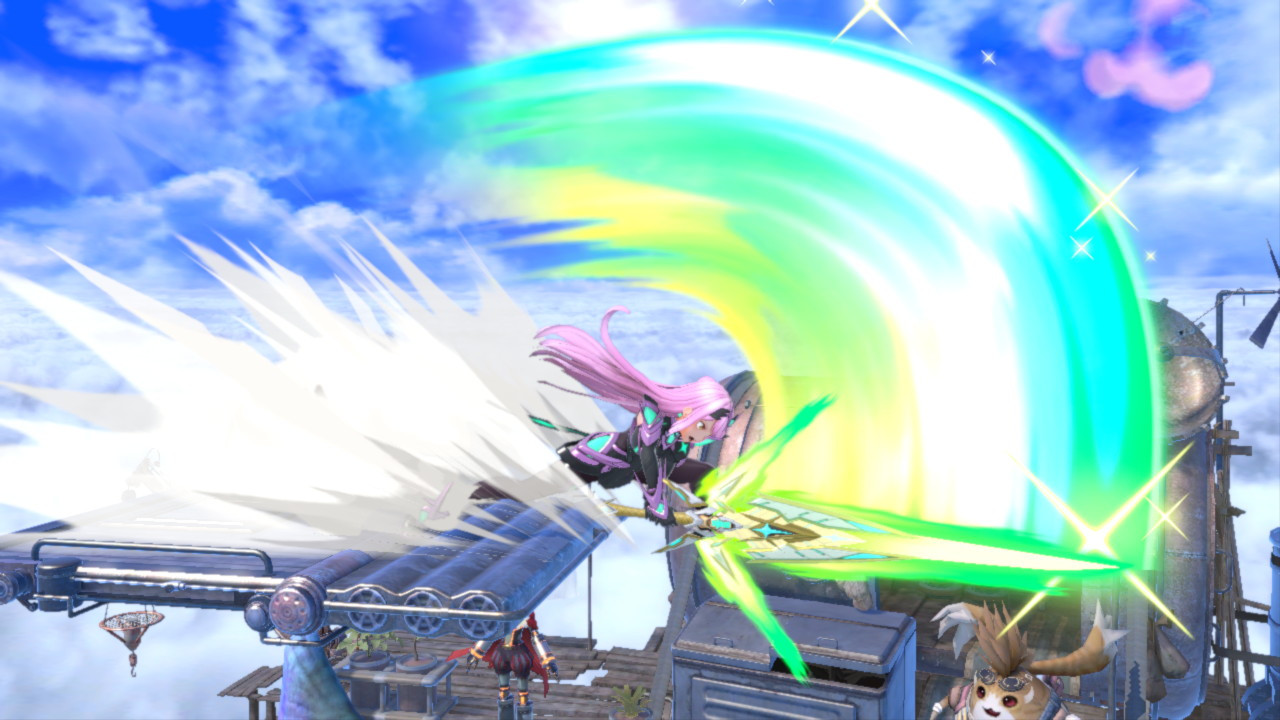 Blue Sky Pyra and Carbon Mythra (With UI) [Super Smash Bros. Ultimate ...