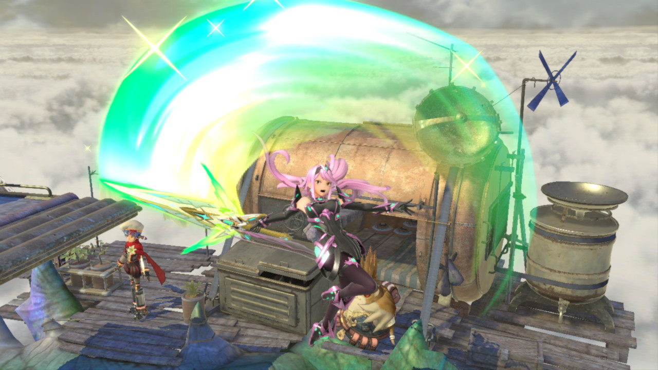 Blue Sky Pyra and Carbon Mythra (With UI) [Super Smash Bros. Ultimate ...