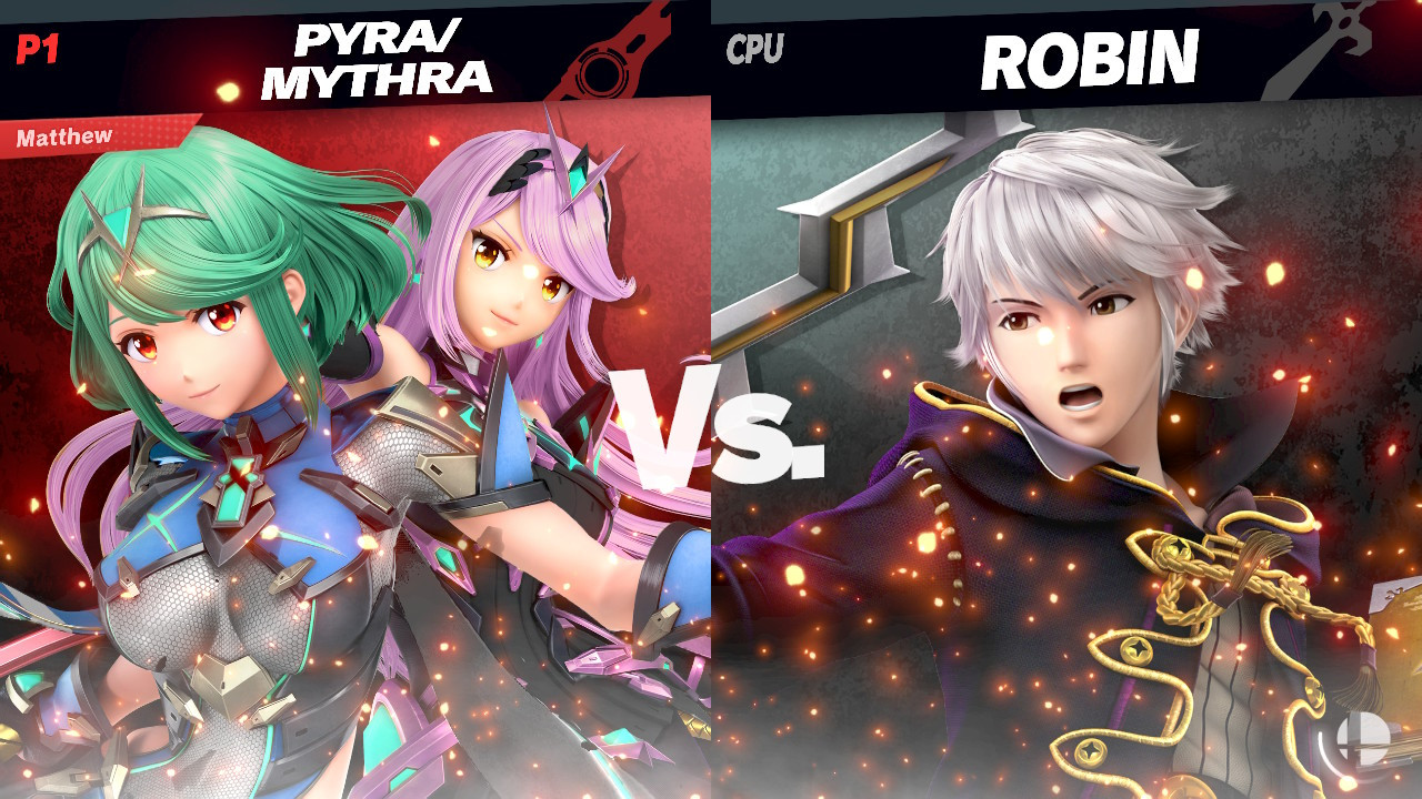 Blue Sky Pyra and Carbon Mythra (With UI) [Super Smash Bros. Ultimate ...