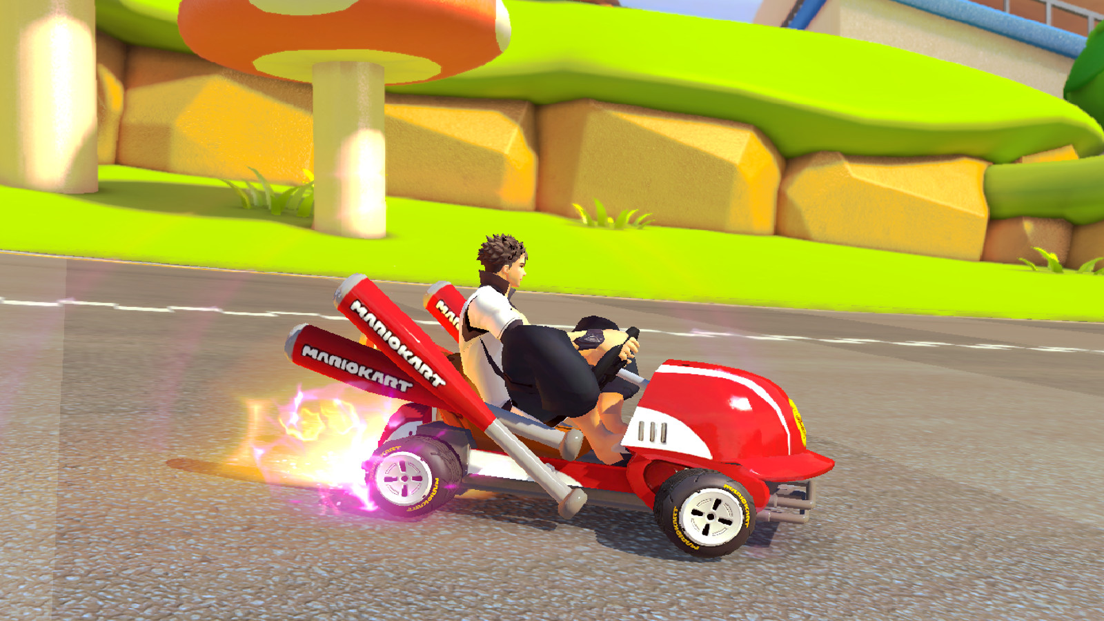 Pinch Hitter and Home-FieldGlider (Tour Port) [Mario Kart 8 Deluxe] [Mods]