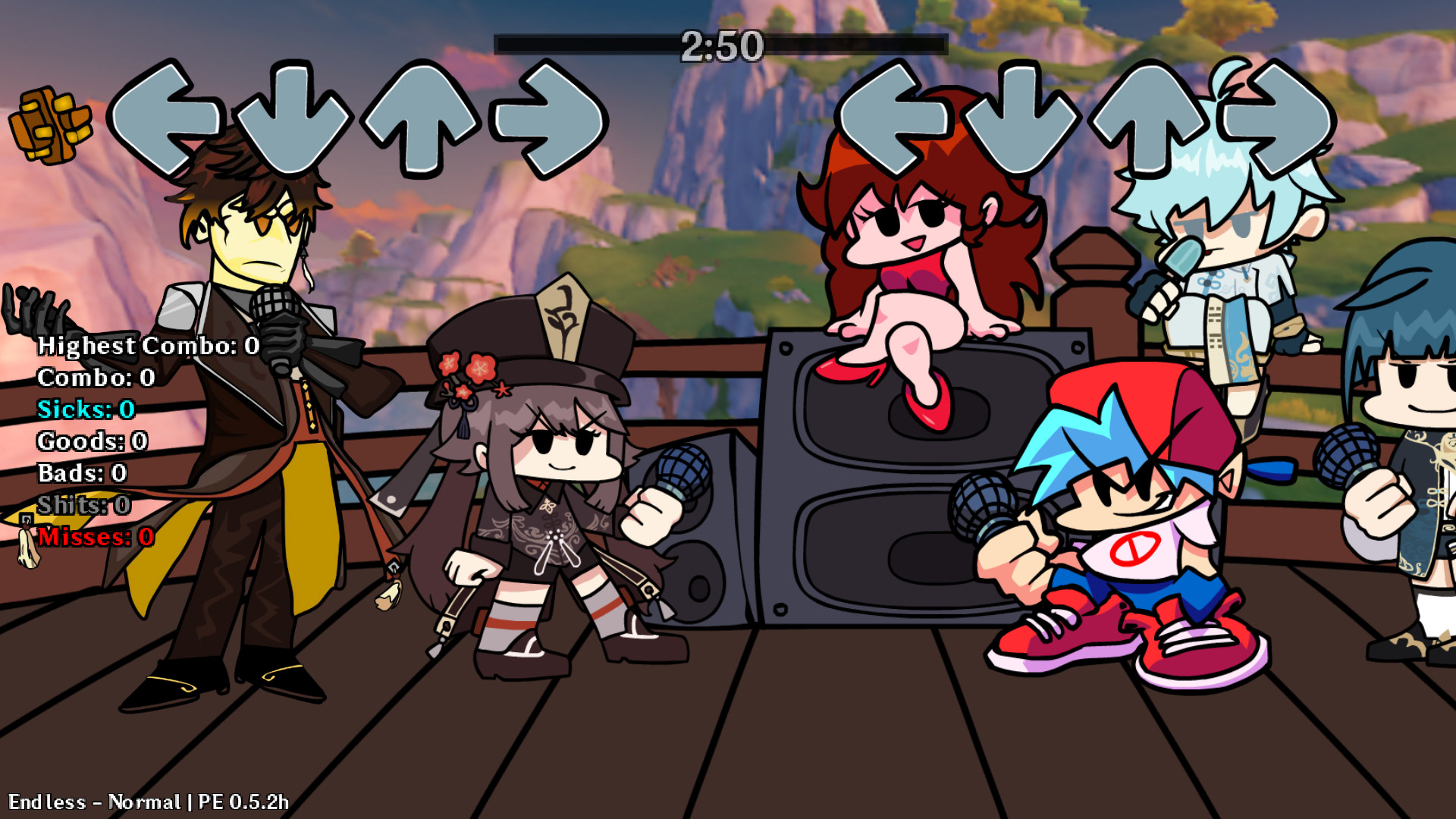 Genshin Funkin' v2.5 Update Mod for Friday Night Funkin' | FNF Mods