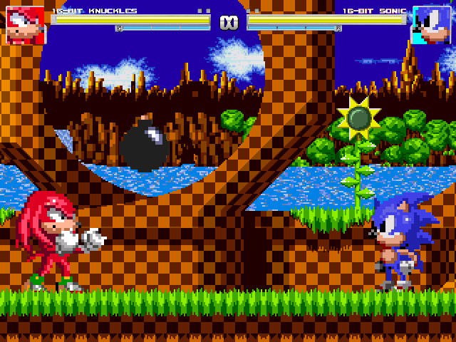 A Mini-Edit of Kindness's "16 Bit Knuckles" Mod for M.U.G.E.N | MUGEN Mods