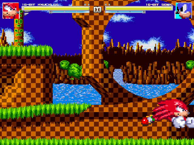A Mini-Edit of Kindness's "16 Bit Knuckles" Mod for M.U.G.E.N | MUGEN Mods