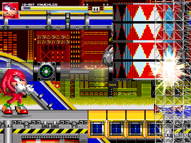 A Mini-Edit of Kindness's "16 Bit Knuckles" Mod for M.U.G.E.N | MUGEN Mods