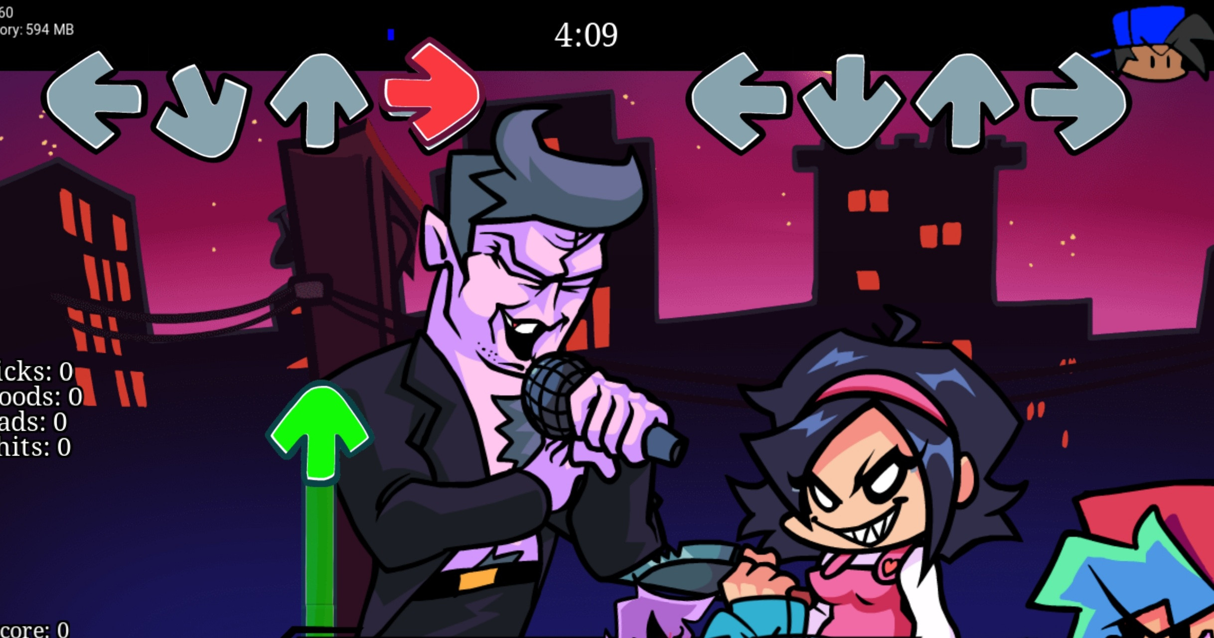 Mad Dad but I improved it Mod for Friday Night Funkin' | FNF Mods