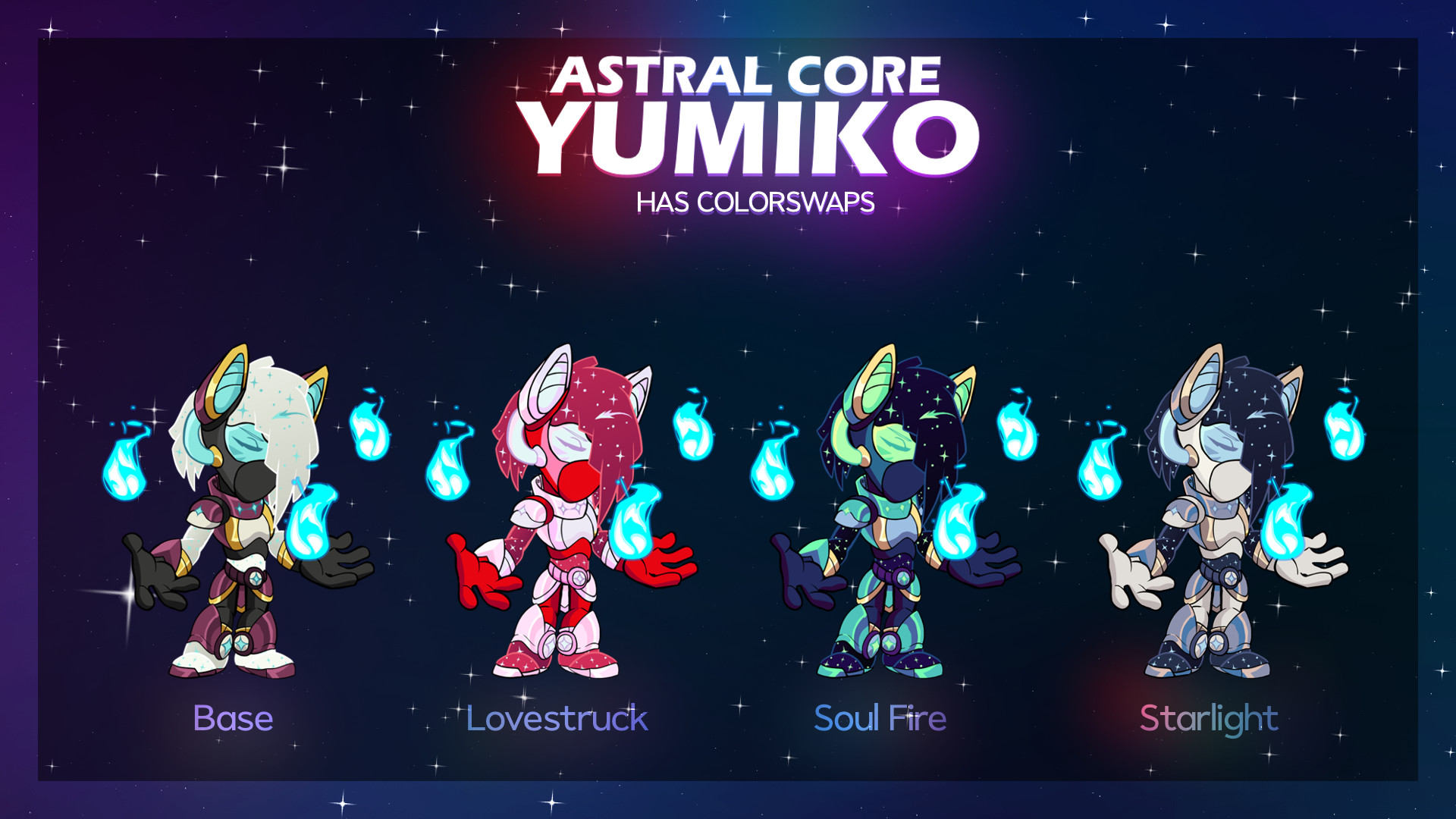 Astral Core Yumiko Mod for Brawlhalla | BHalla Mods