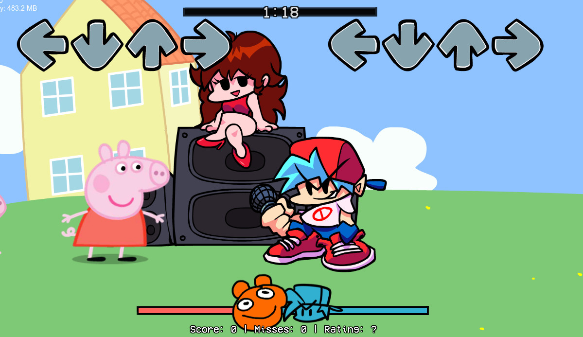 Vs Peppa Pig (2.0) Mod for Friday Night Funkin' | FNF Mods