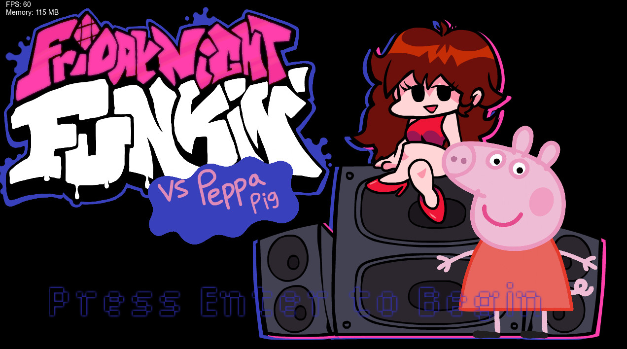 Vs Peppa Pig (2.0) Mod for Friday Night Funkin' | FNF Mods