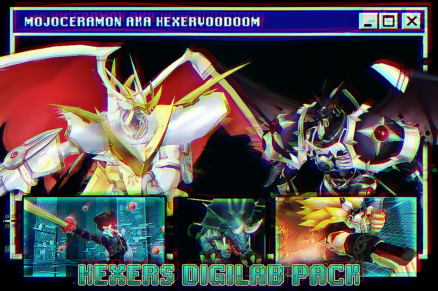 Hexer's DigiLab Pack (1.5) Mod for Digimon Story Cyber Sleuth: Complete ...