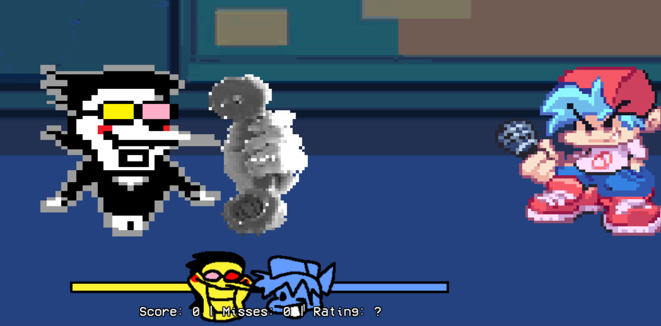 fnf vs the spamton [BTG Epic Joke Mod Jam] [Friday Night Funkin'] [Mods]