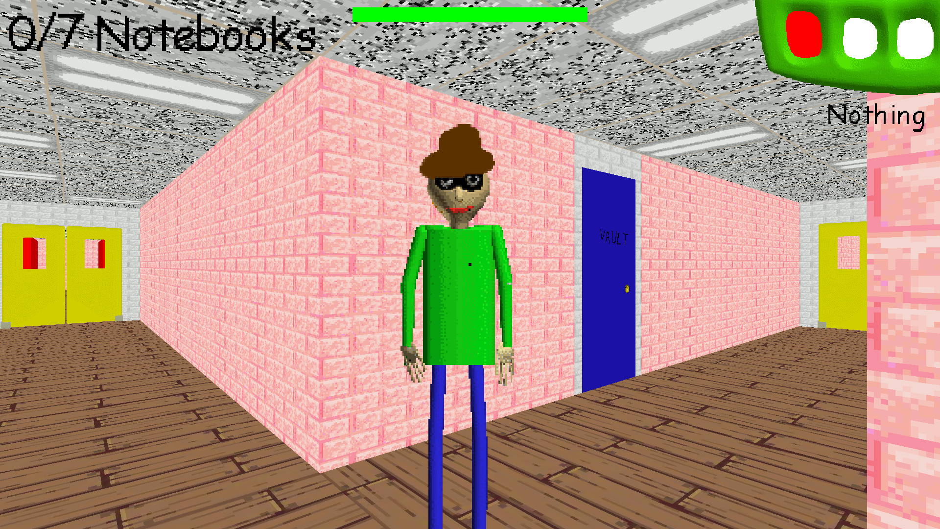Baldi Is A Bandit! Mod for Baldi's Basics | Baldi Mods