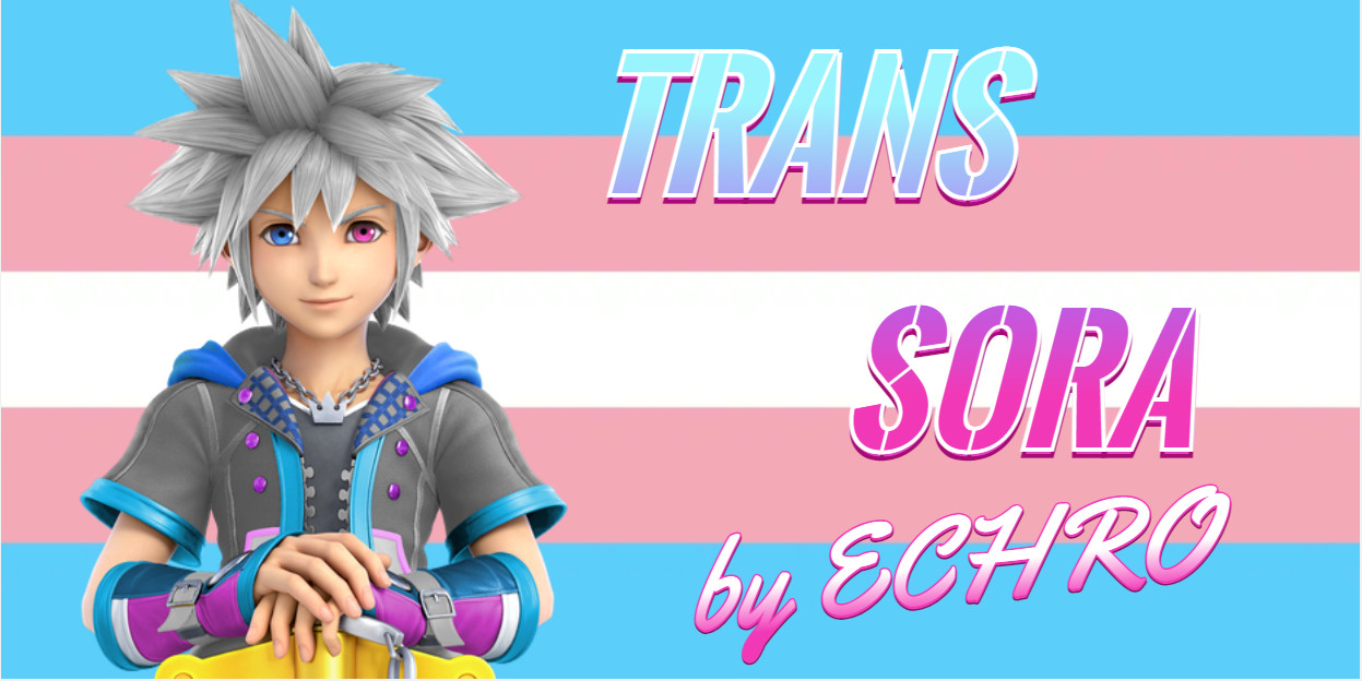Trans Sora Mod for Super Smash Bros. Ultimate | SSBU Mods