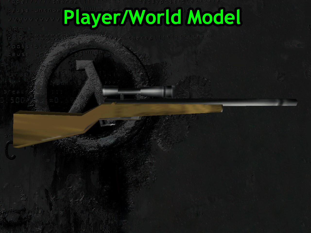 Map-Brush Styled Sniper Rifle Mod for Half-Life: Opposing Force | HL:OF ...