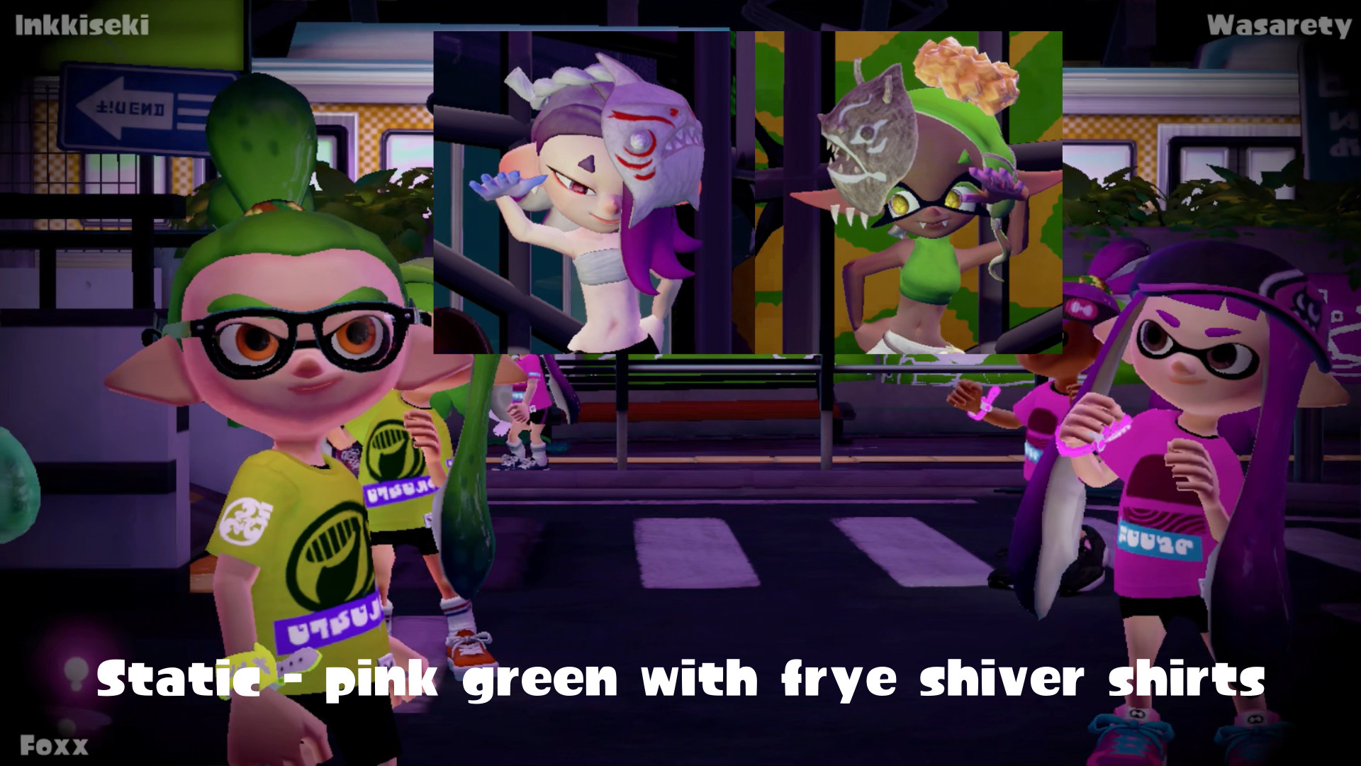Shiver and Frye as idols! + Big Man Judd Mod for Splatoon | Splatoon Mods