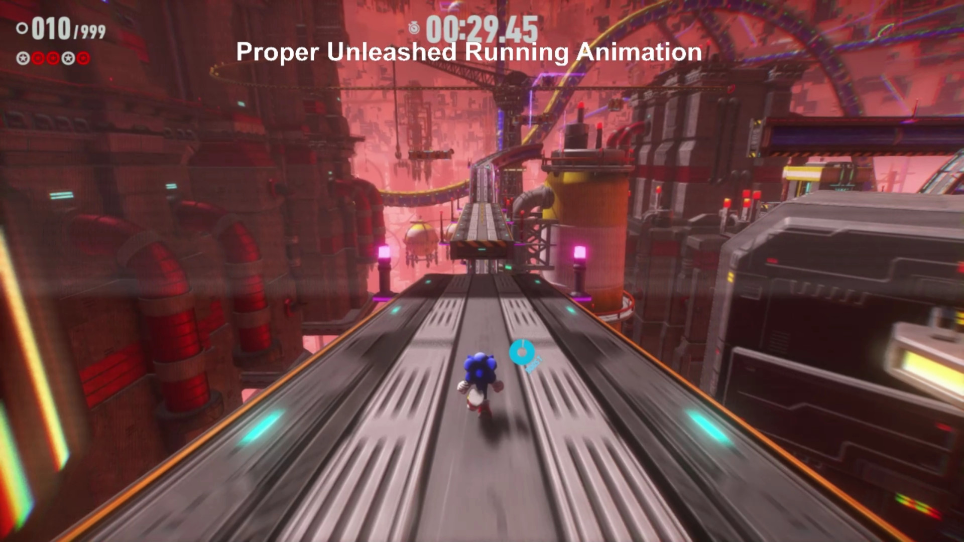 Proper Unleashed Running Animation Mod for Sonic Frontiers | Frontiers Mods