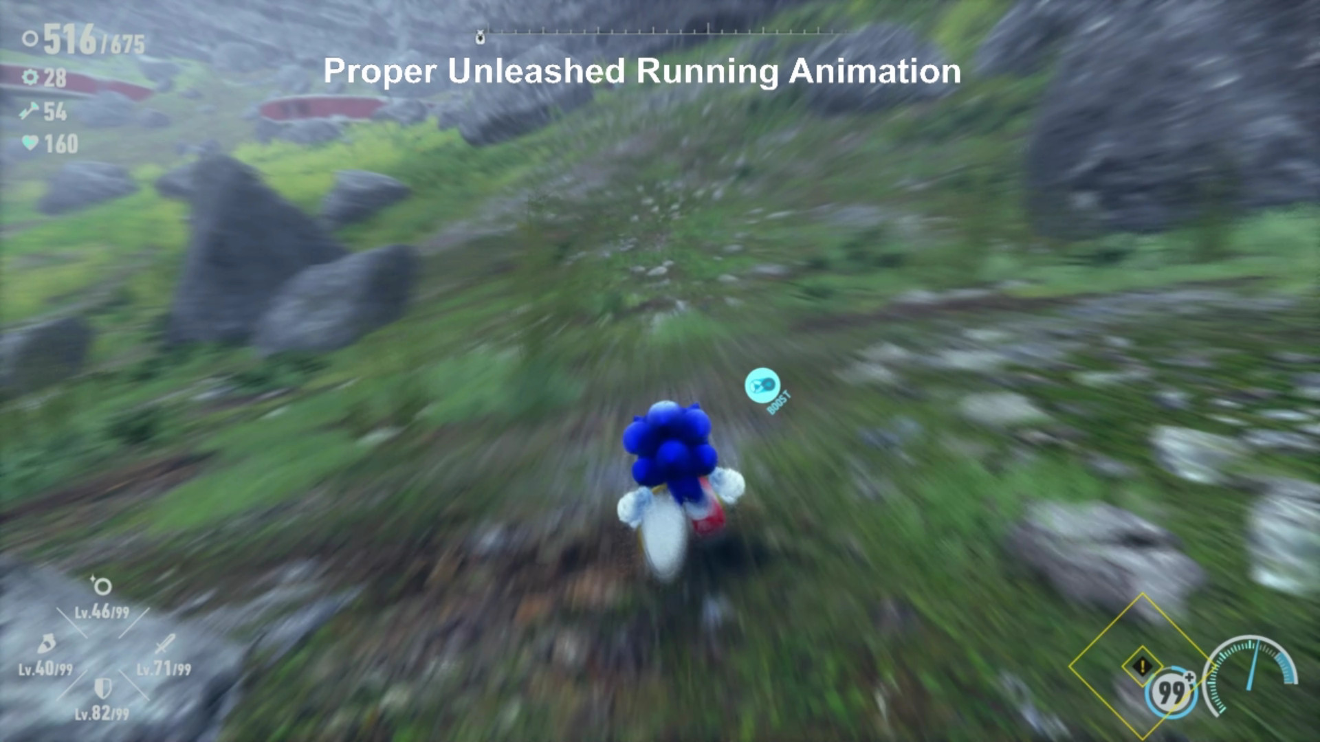 Proper Unleashed Running Animation Mod for Sonic Frontiers | Frontiers Mods