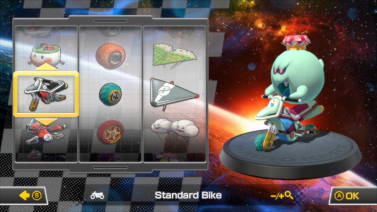 Custom Karts King Boo Luigi's Mansion GC v2 Mod for Mario Kart 8 Deluxe ...