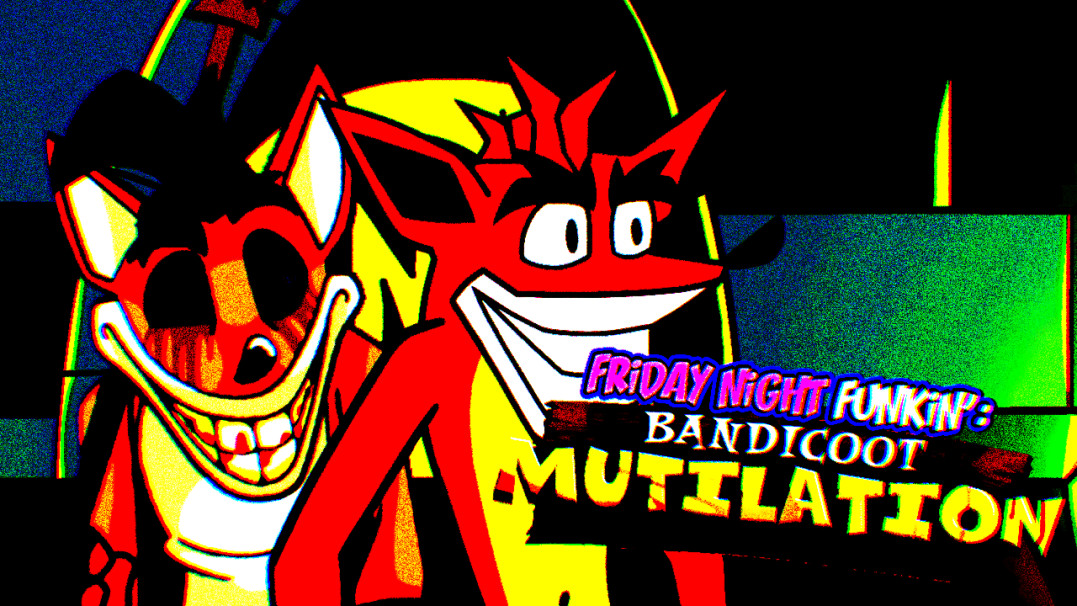 Bandicoot Mutilation OLD DEMO Mod for Friday Night Funkin' | FNF Mods