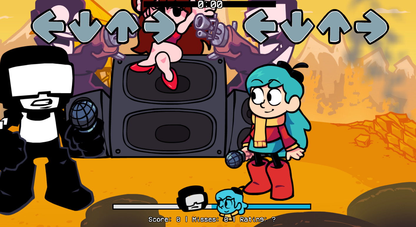 Another Hilda Skin!1 Mod for Friday Night Funkin' | FNF Mods