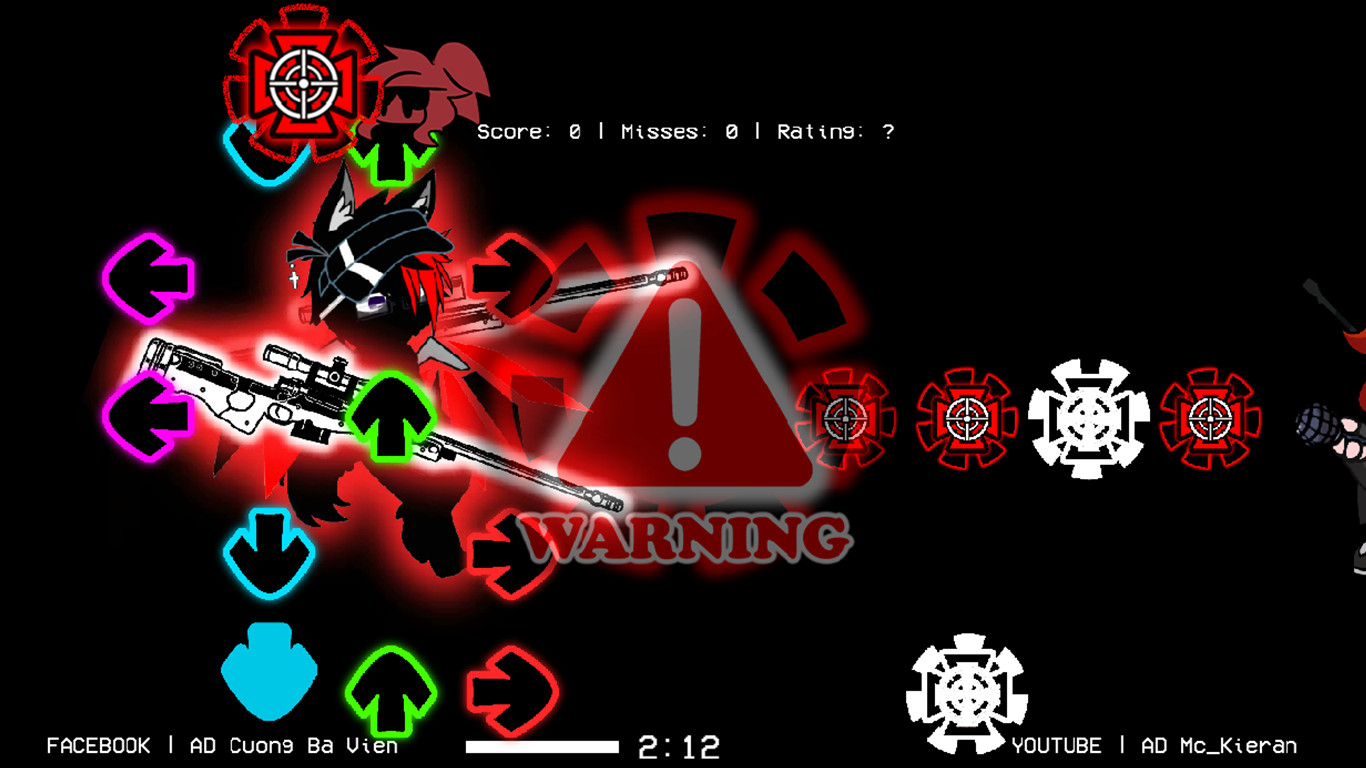 RoadKill v1.9 but it's Red Demon SniHim and Tactie [Friday Night Funkin ...