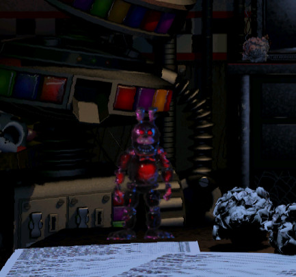 BlackHeart Bonnie in UCN [Ultimate Custom Night] [Mods]