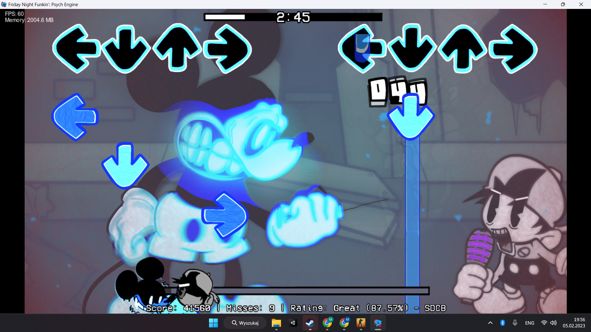 Unknown suffering remake Mod for Friday Night Funkin' | FNF Mods