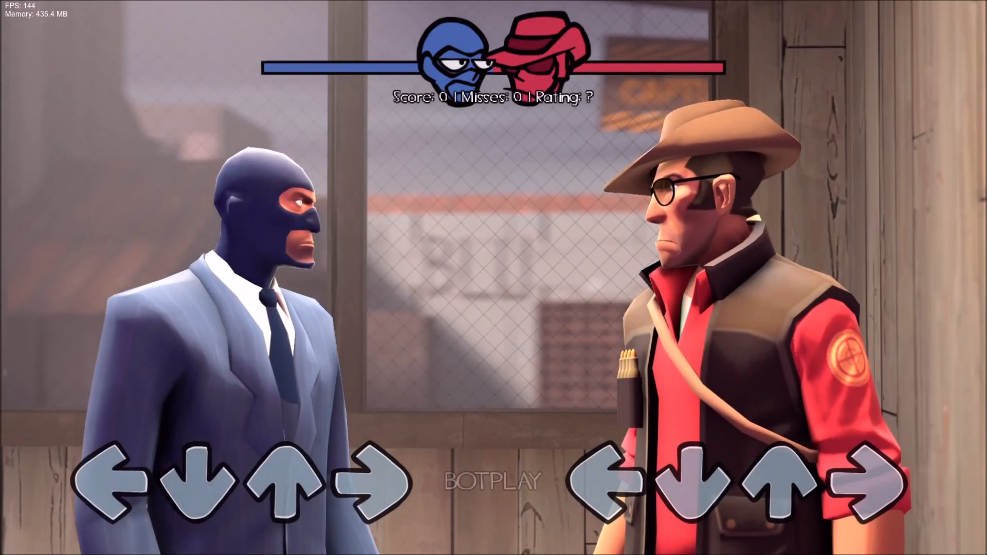 Everlasting Enmity | Sniper vs. Spy Mod for Friday Night Funkin' | FNF Mods