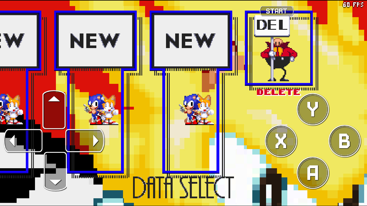 Data select modded Mod for Sonic 3 A.I.R. | S3AIR Mods