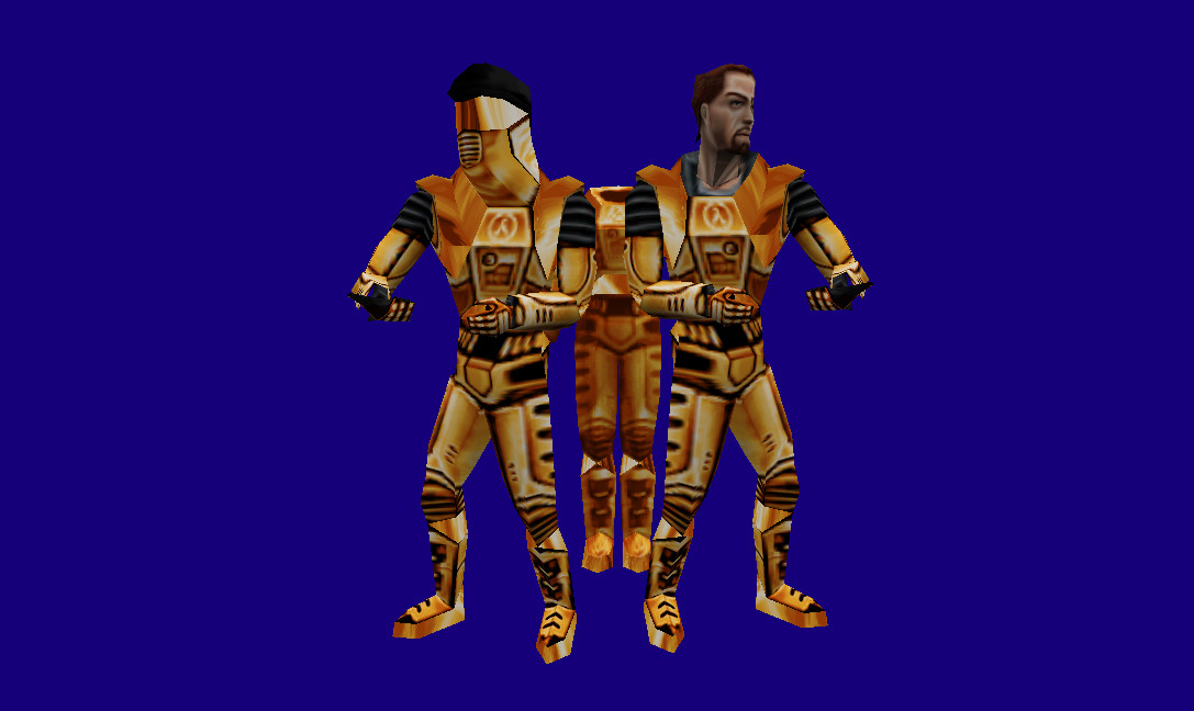Golden HEV Pack Mod for Half-Life | HL Mods