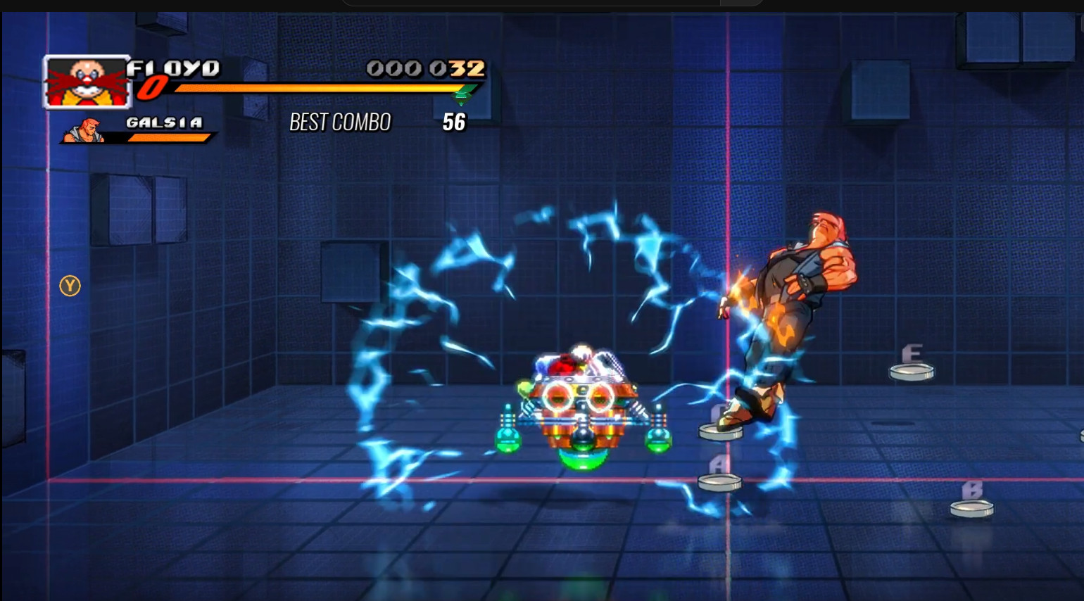 Dr. Robotnik/Eggman over Floyd Mod for Streets of Rage 4 | SOR4 Mods